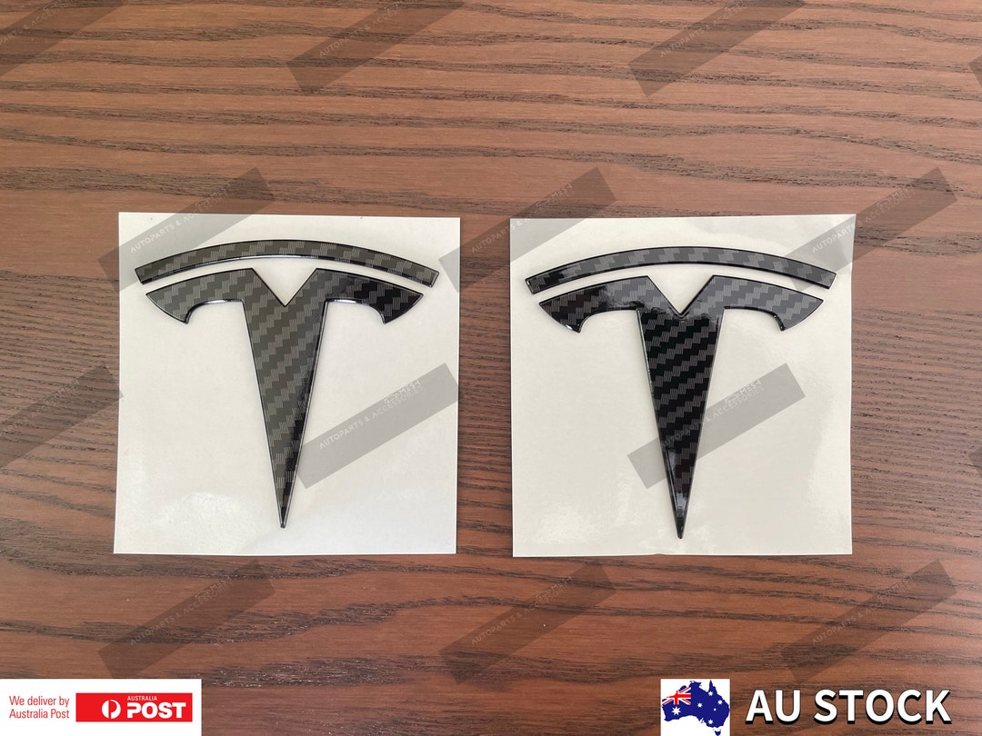 Carbon Model 3 Badge Set Decals ABS Trunk Bonnet Logo Emblems - Etsy