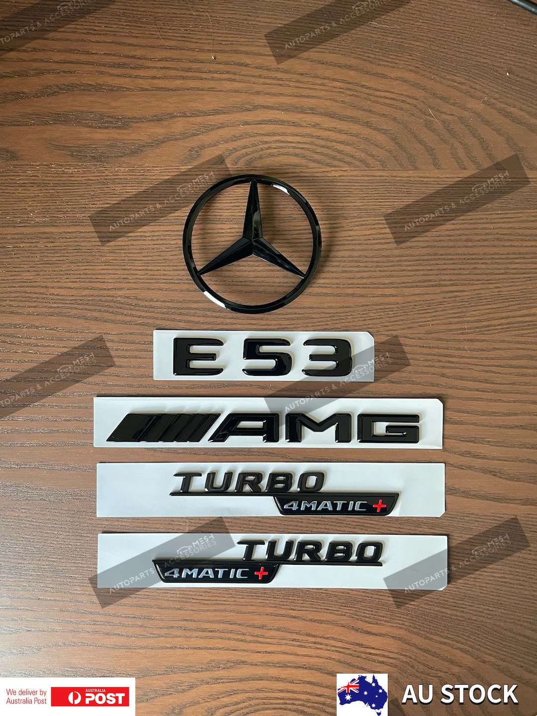 Gloss Black E53 AMG Trunk Tailgate Sticker Decal Badge Emblem for ...