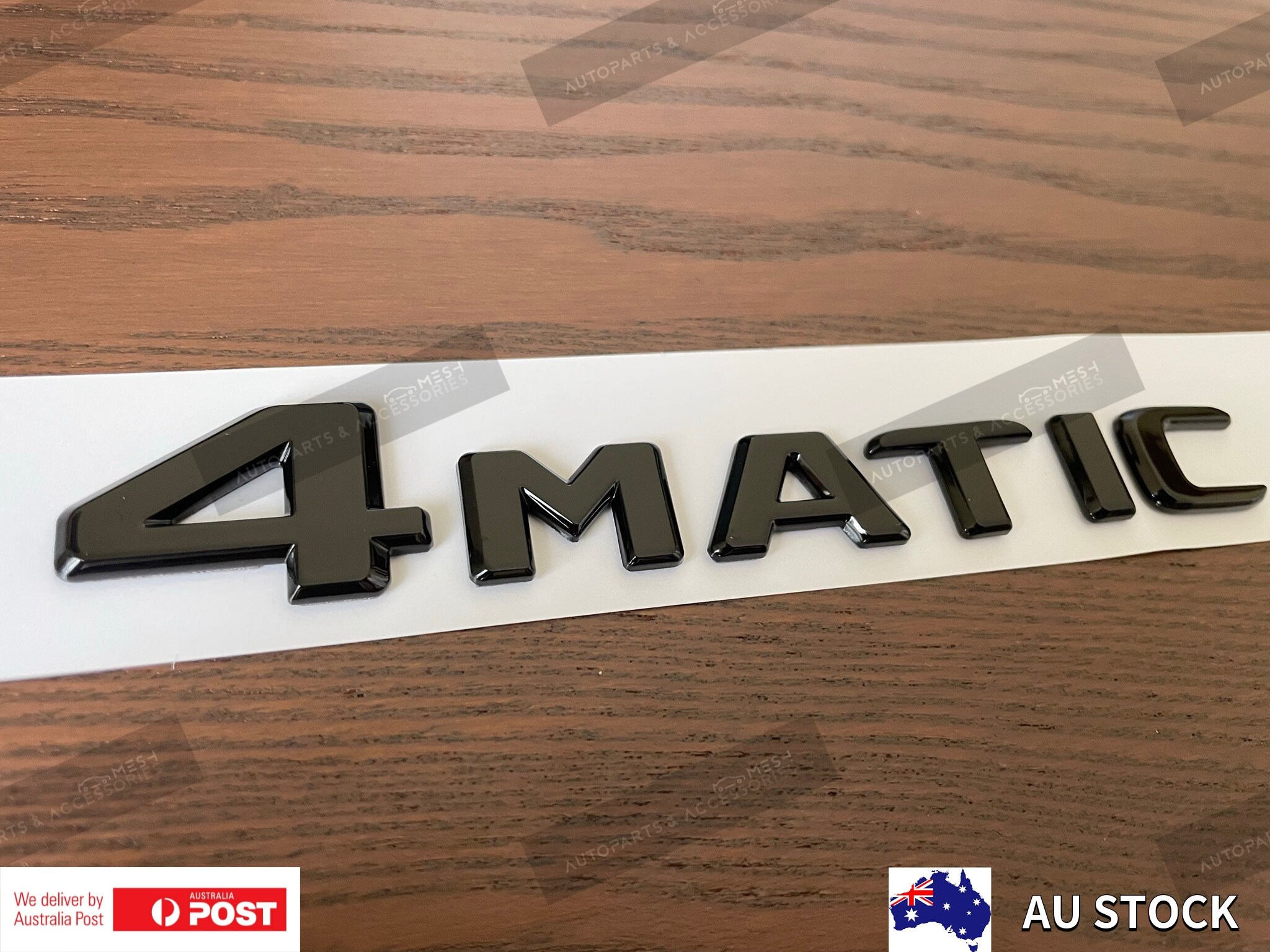 Gloss Black 4MATIC Letters Rear Trunk Emblem Badge Sticker for - Etsy