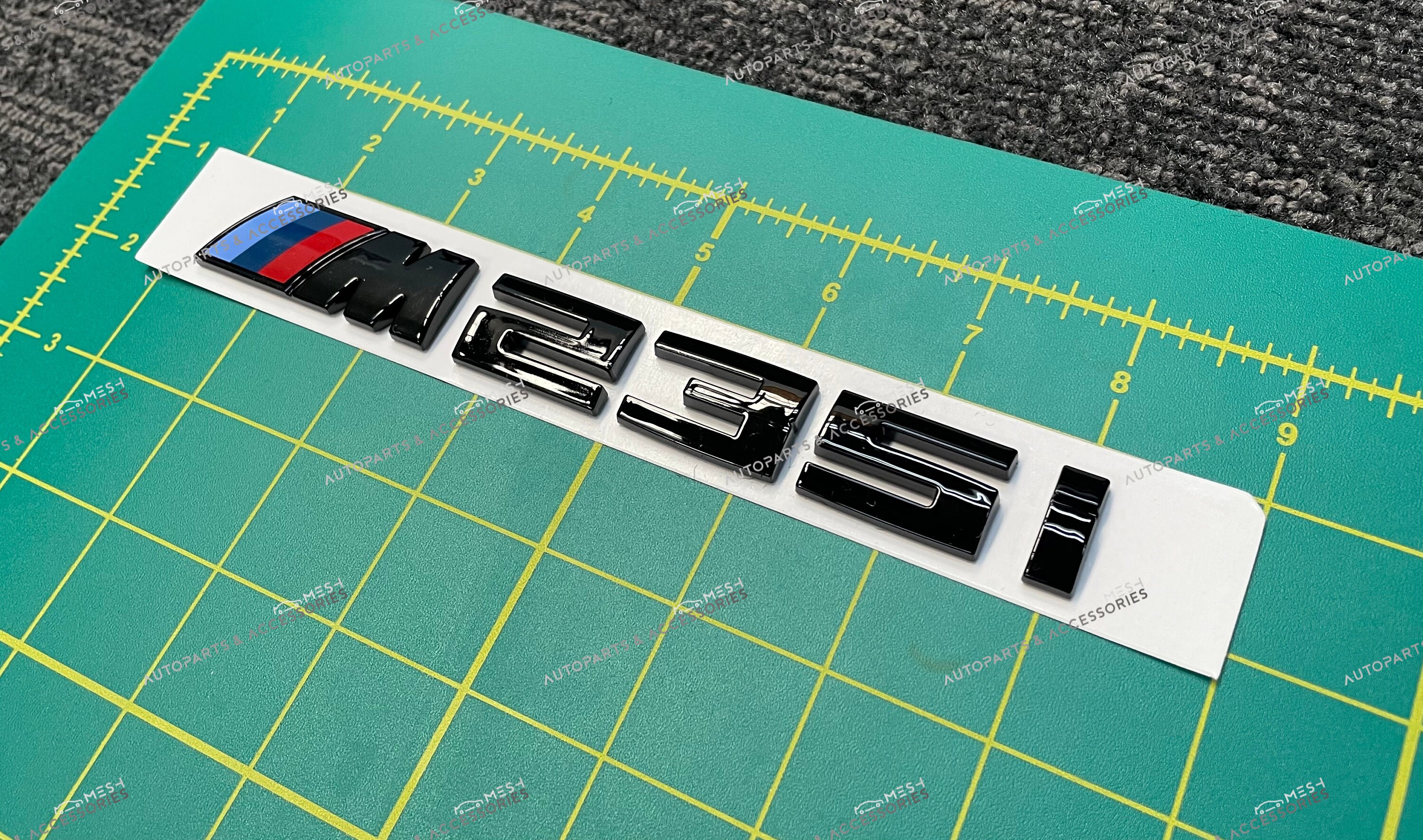 Gloss Black M235i Trunk Tailgate Sticker Decal Badge Emblem for BMW ...