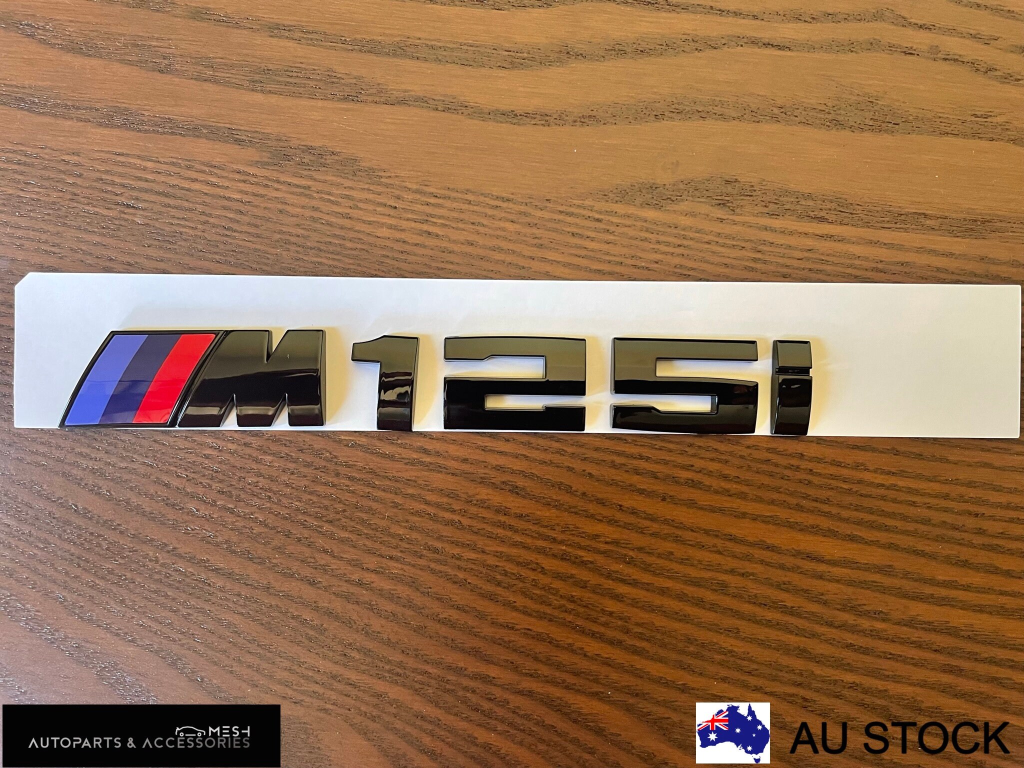 Gloss Black M125i Trunk Sticker Decal Badge Emblem for BMW 125i 1 ...