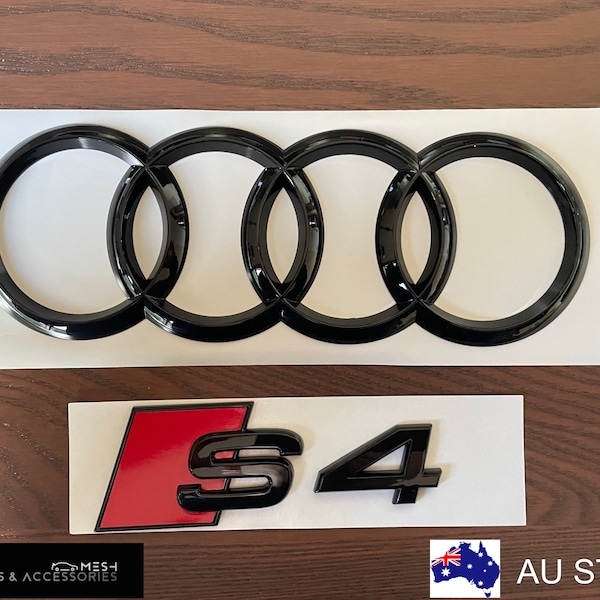Audi S4 Badge - Etsy