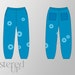 Streetwear Tech Pack Sweatpants Mockup Vector Tech Pack Template ...