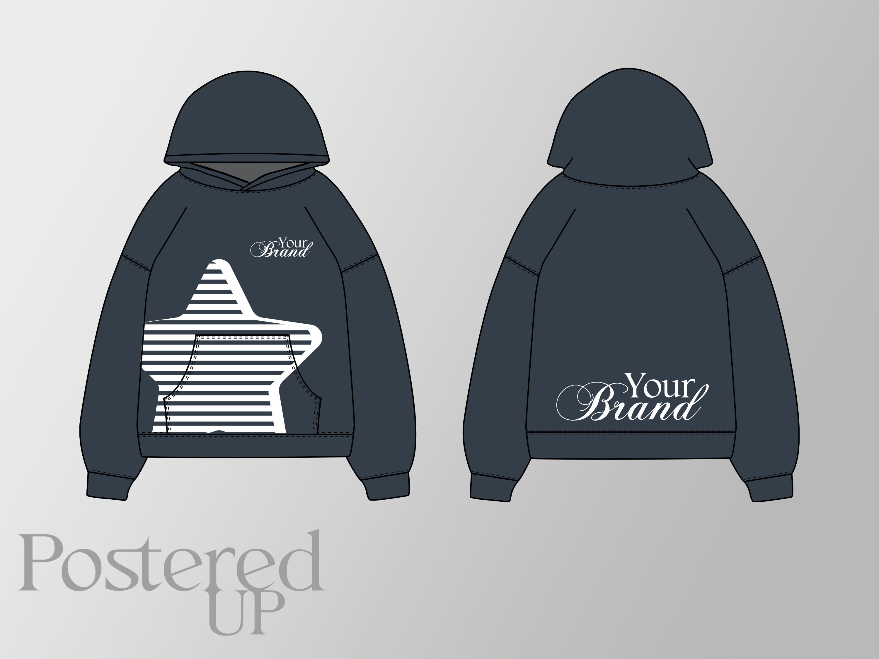 STREETWEAR Bundle Procreate Illustrator Vector TECH PACK Mock up Bundle ...