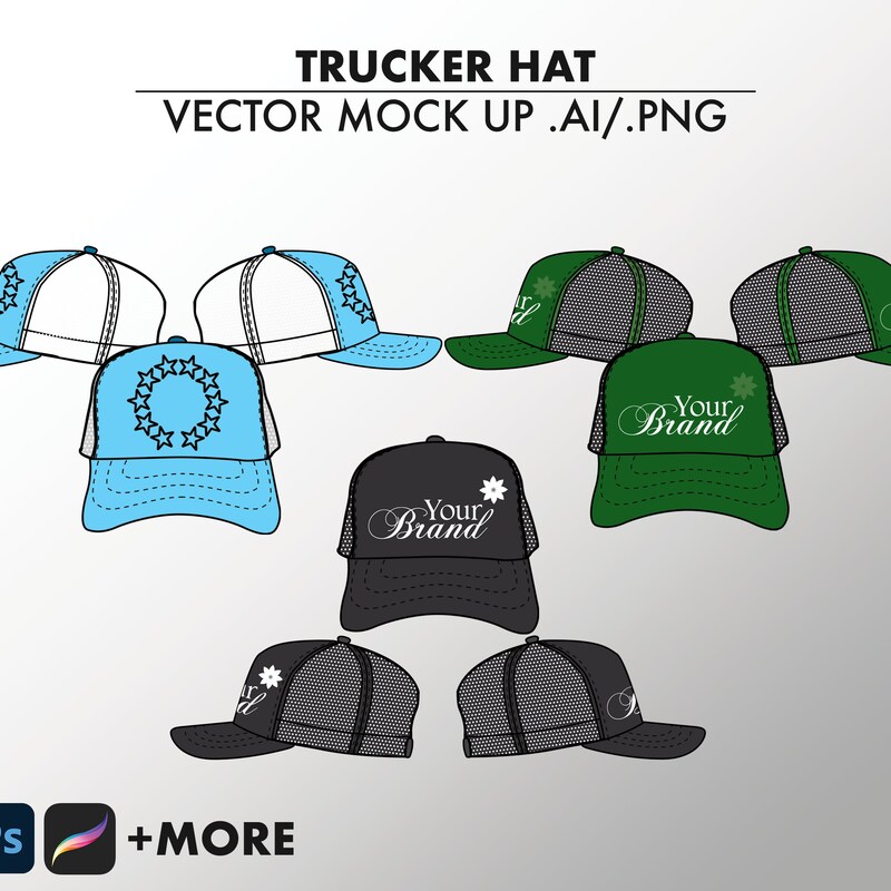 Trucker Hat - Etsy