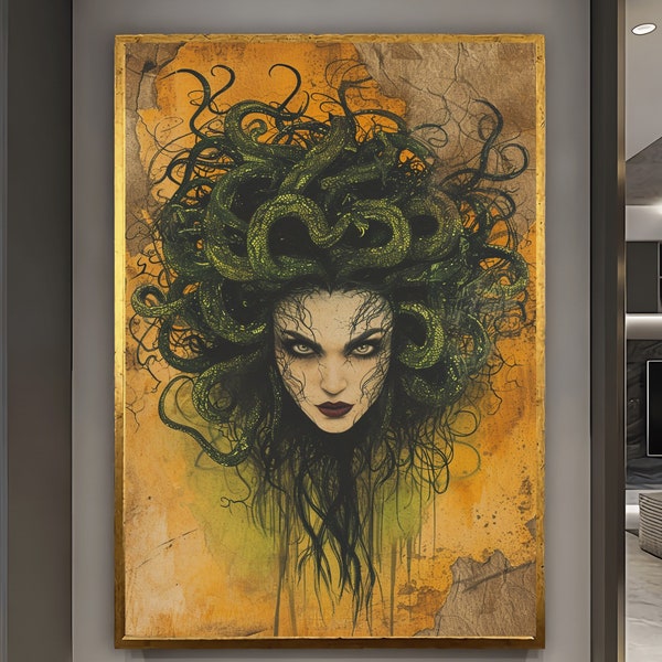 Medusa Art - Etsy