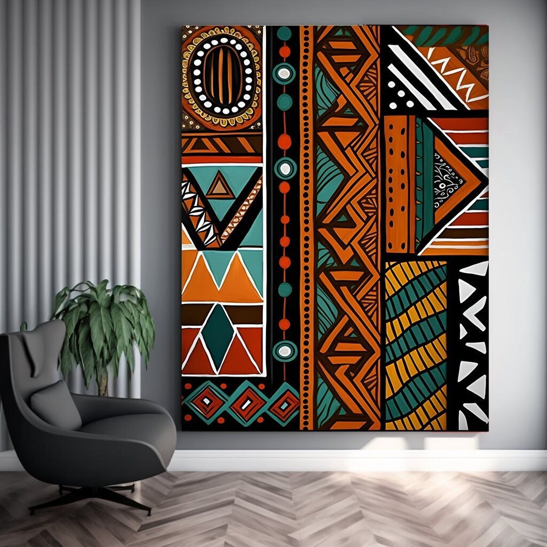African American Culture Wall Art, African Culture Wall Decor, Wall ...