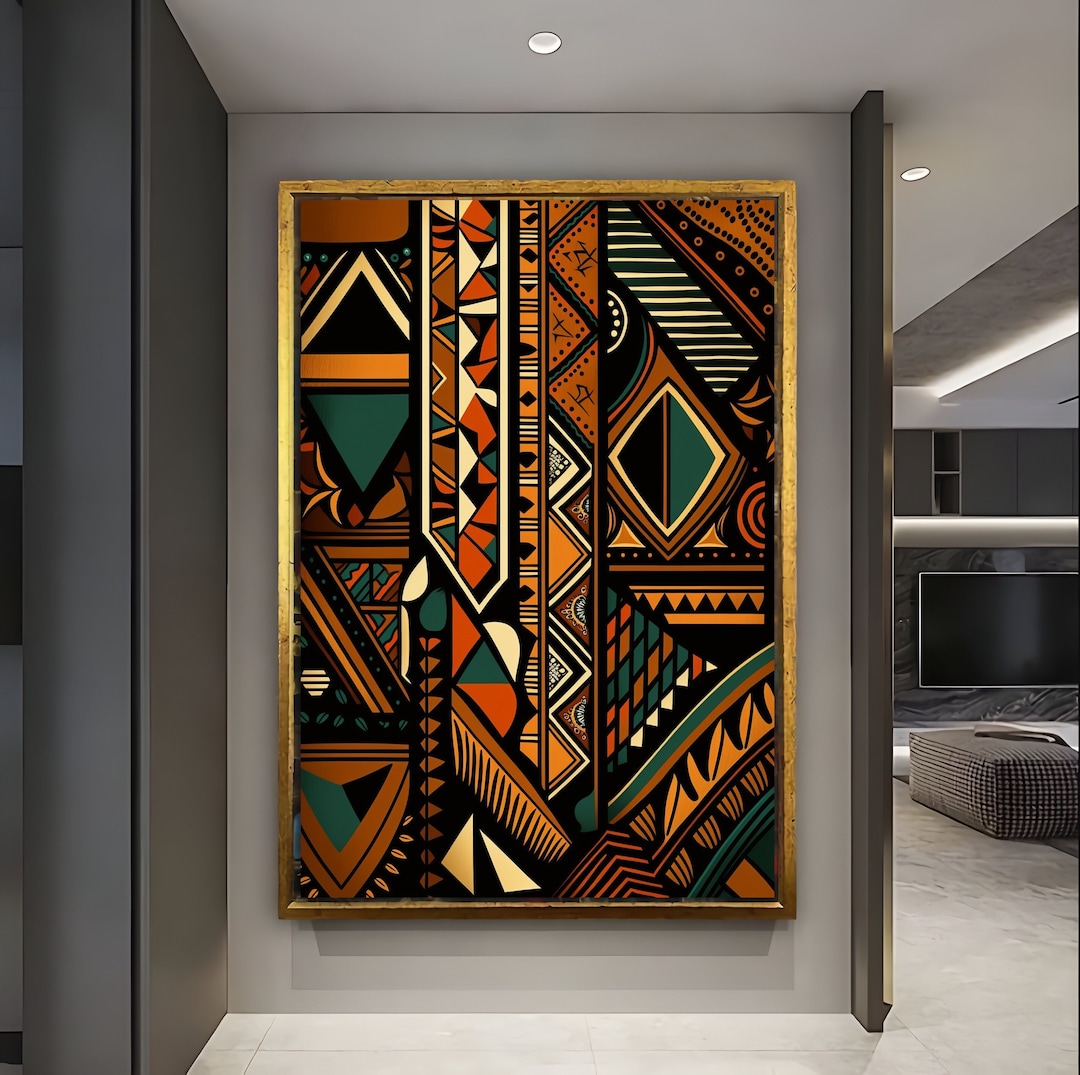 African American Culture Wall Art, African Culture Wall Decor, Wall ...