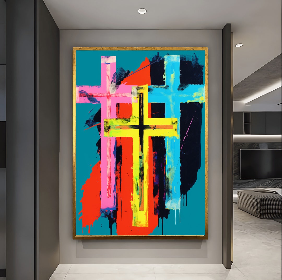 Christian Decor Church Wall Art Christian Cross Religious Wall Decor ...