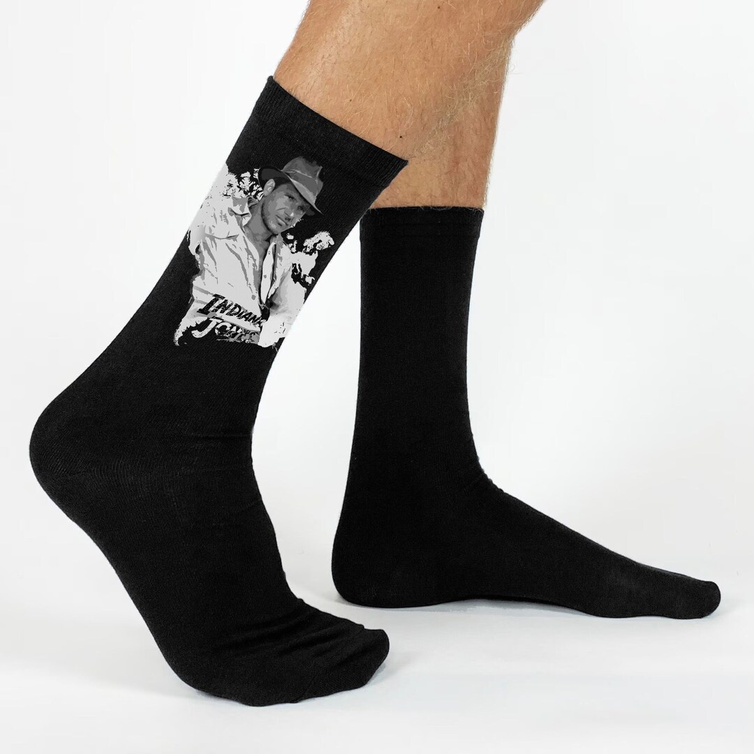 Indiana Jones Socks Indiana Jones Signed Indiana Jones Gift Indiana ...