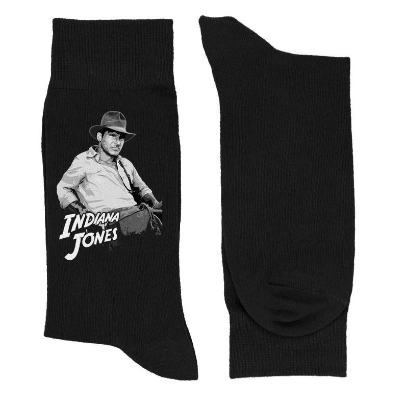 Indiana Jones Socks Indiana Jones Signed Indiana Jones Gift Indiana ...