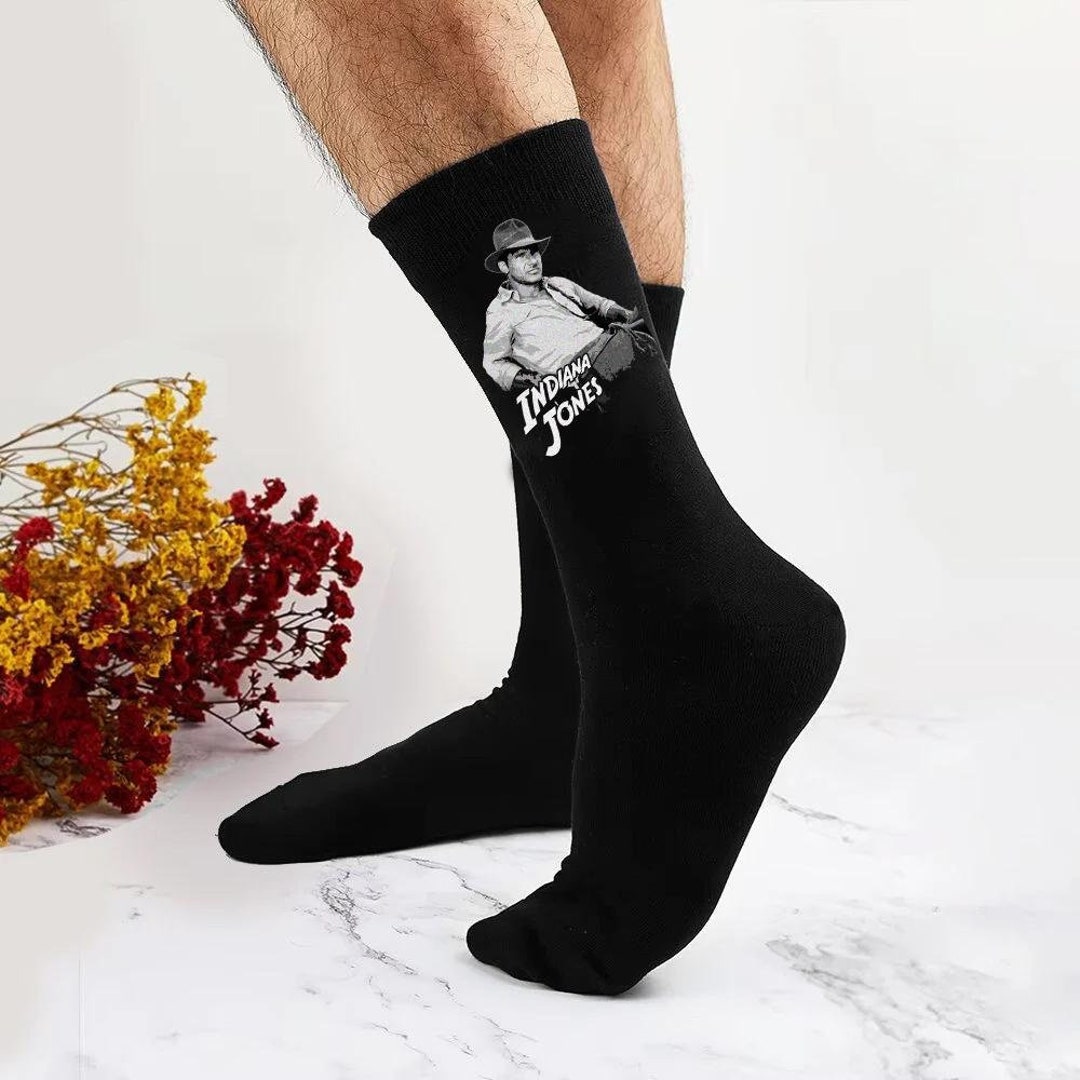 Indiana Jones Socks Indiana Jones Signed Indiana Jones Gift Indiana ...