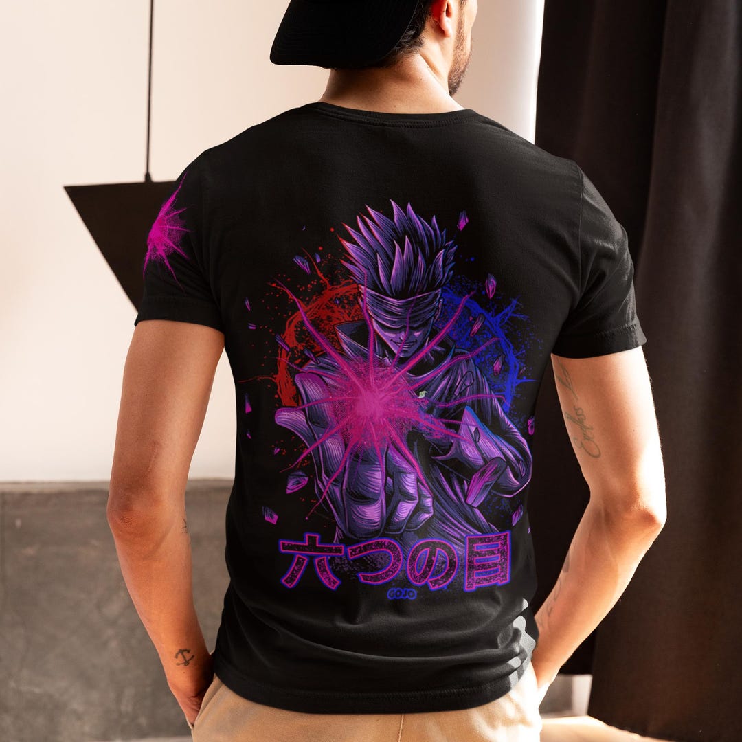 Satoru Gojo T-shirt Satoru Gojo Figure Satoru Gojo Teejujutsu Kaisen ...