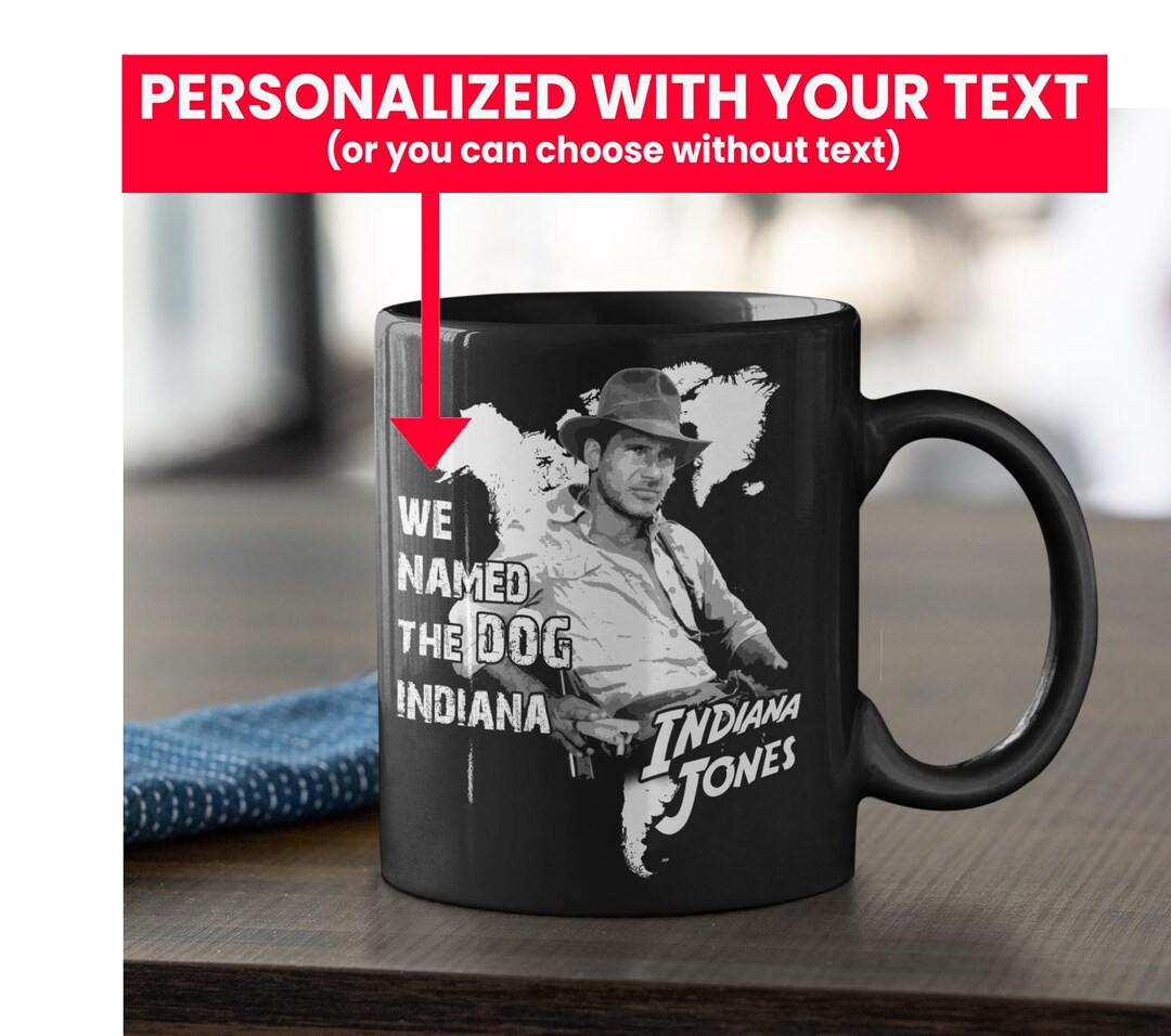 Indiana Jones Mug Indiana Jones Figure Indiana Jones Gift Indiana Jones ...