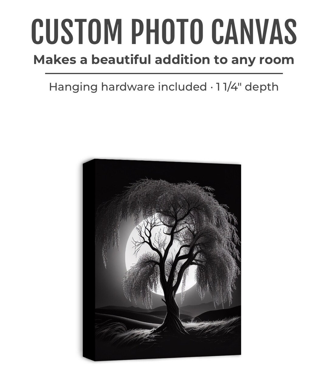 Freeriderfury Willow Tree Poster 1 Canvas - Etsy