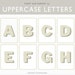 Alphabet Flashcards, ABC Flash Cards, Educational Cards, Learning Abcs ...