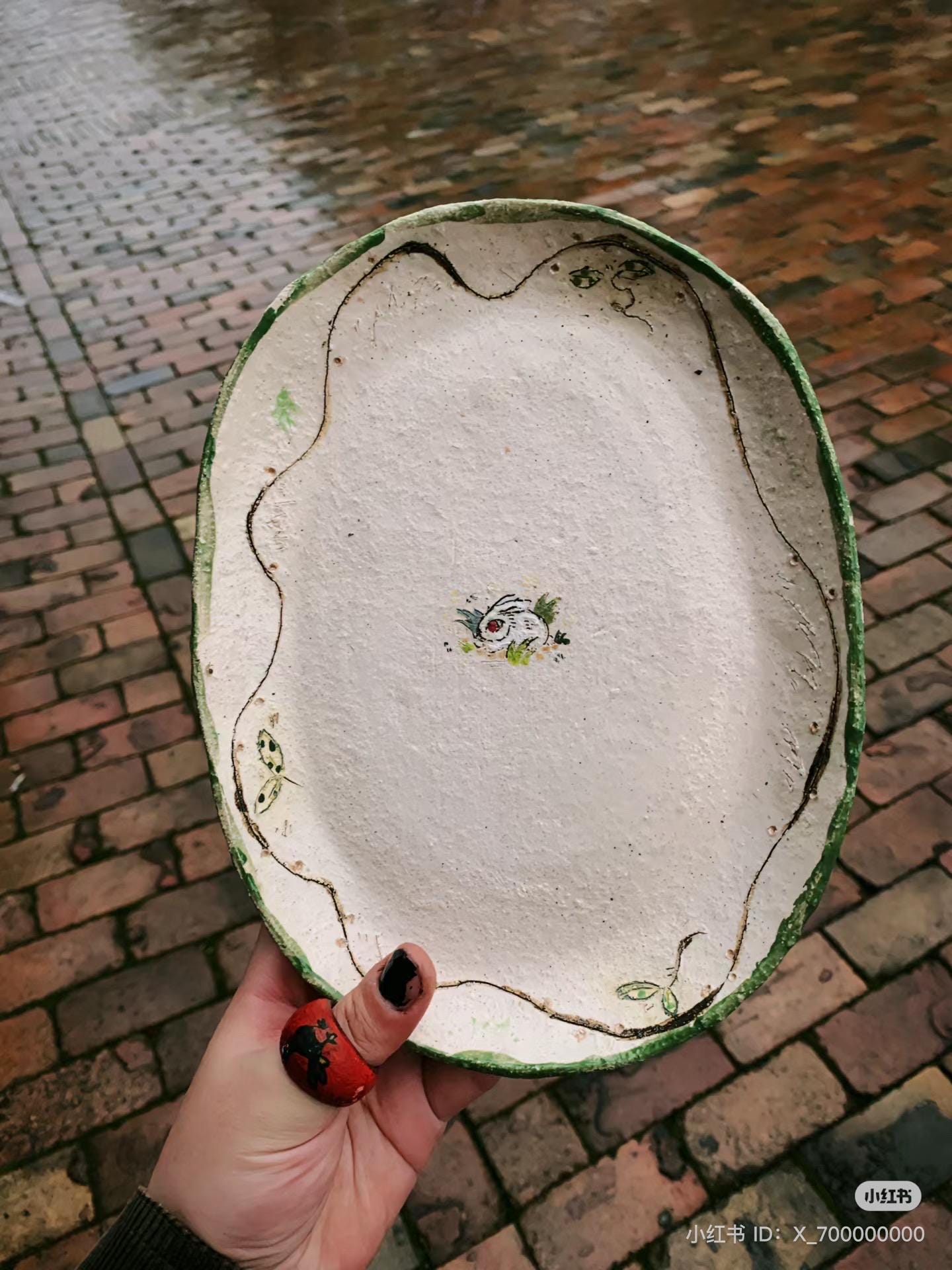 Handmade/ Hand Building Pottery Plate, Stoneware - Etsy