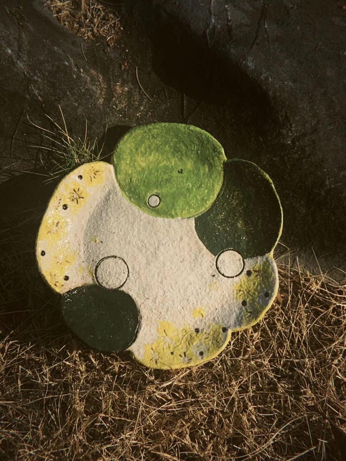Handmade/ Hand Building Pottery Moss Collection Plate, Stoneware - Etsy