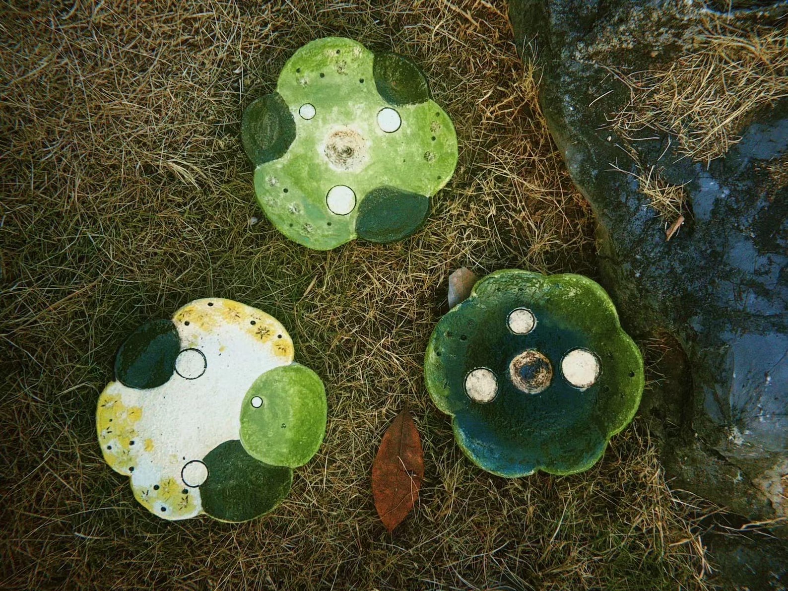 Handmade/ Hand Building Pottery Moss Collection Plate, Stoneware - Etsy