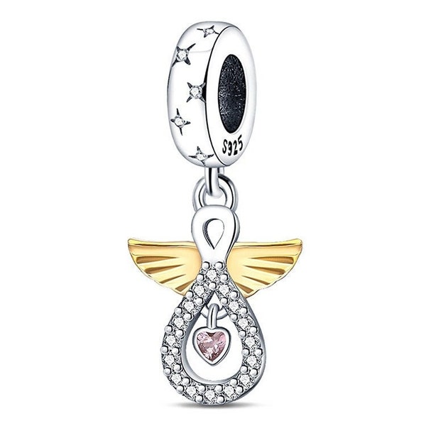 Angel Wing Pandora Charm - Etsy