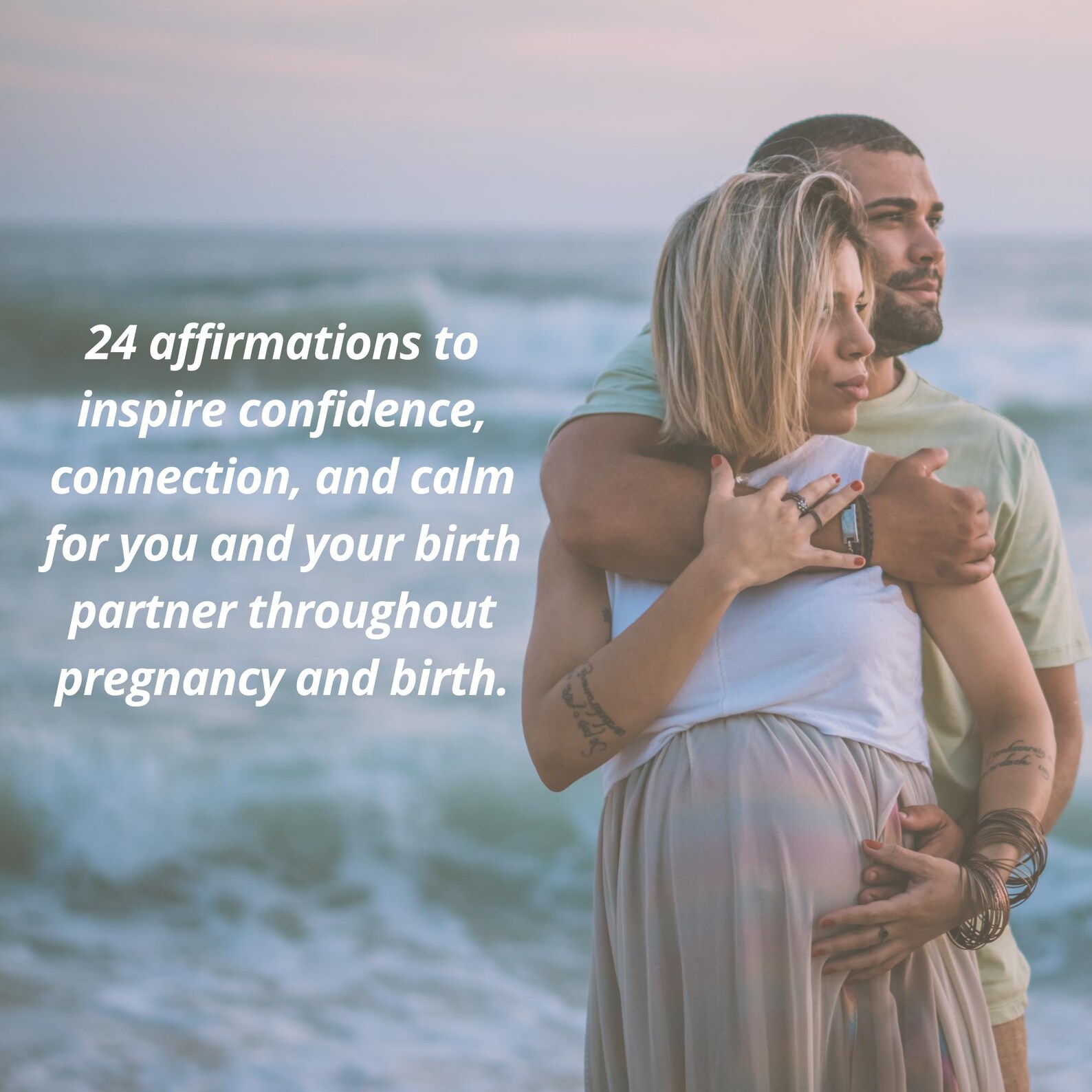 Birth Affirmation Cards, Birth Plan Support, Pregnancy Journal Gift ...