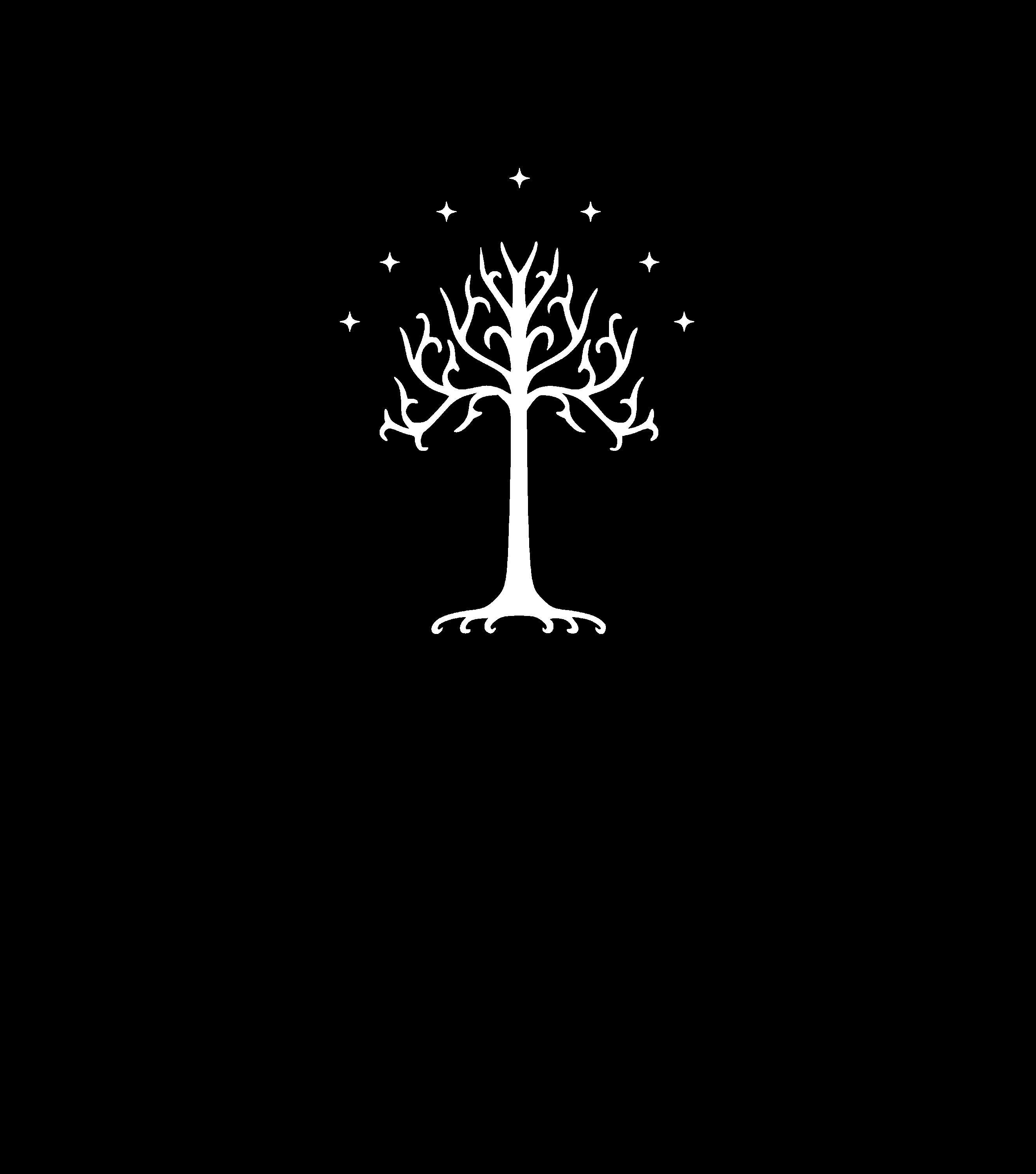 Lord of the Rings Tree of Gondor Aragorn, Tolkien SVG Vector File ...