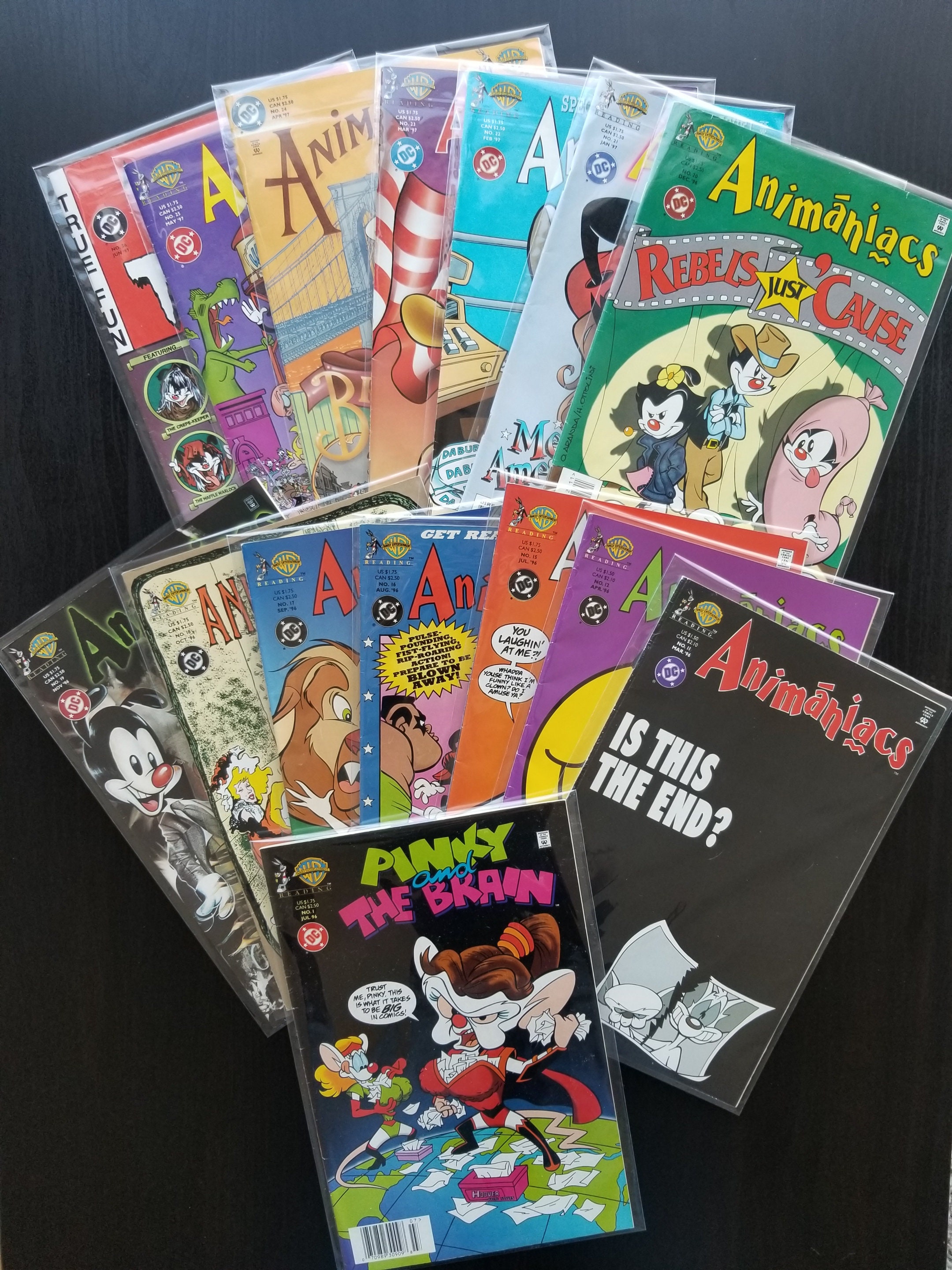 Animaniacs Comics 11-12 14-26 Pinky and the Brain Comics - Etsy