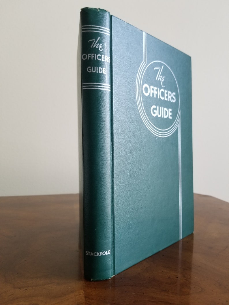 The Officer's Guide United States Army 1961 27th - Etsy