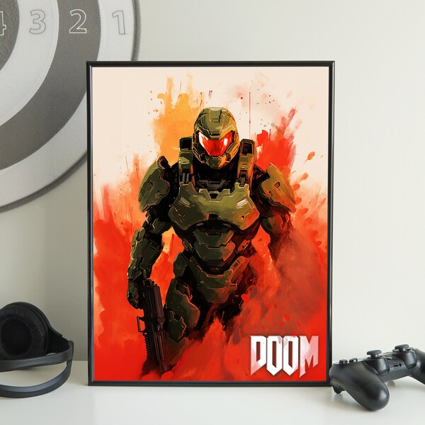 Doom Slayer Costume - Etsy