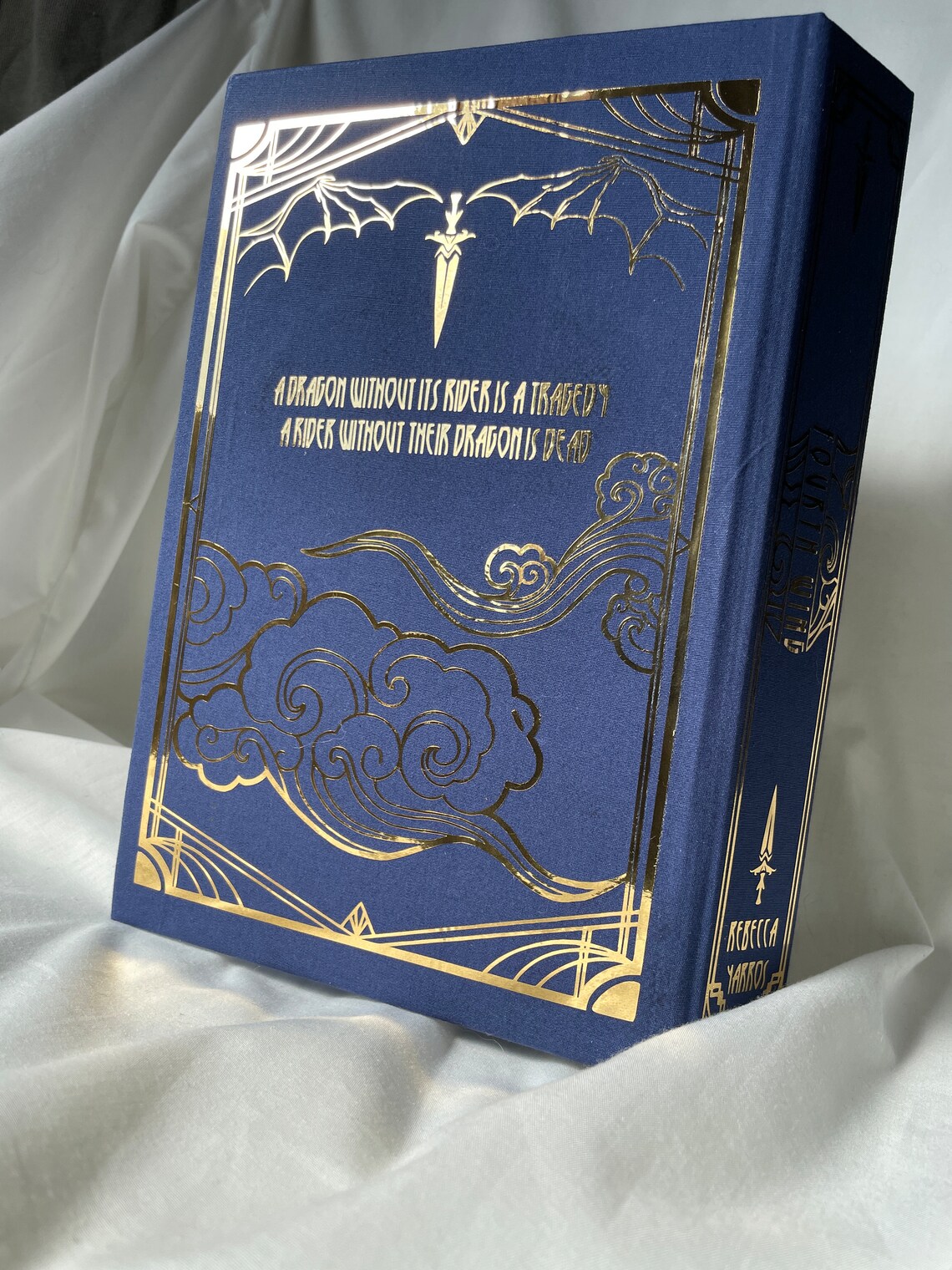 Special Edition Fourth Wing Rebind Handbound Hardback Copy of the First ...