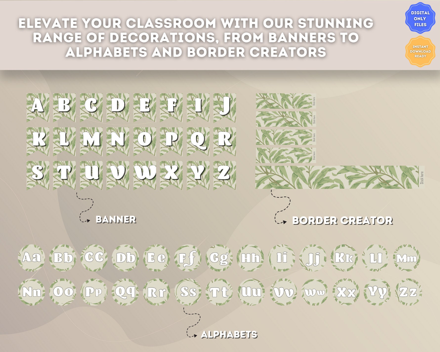 Light Green Classroom Essentials: Behavior Management Tools ...
