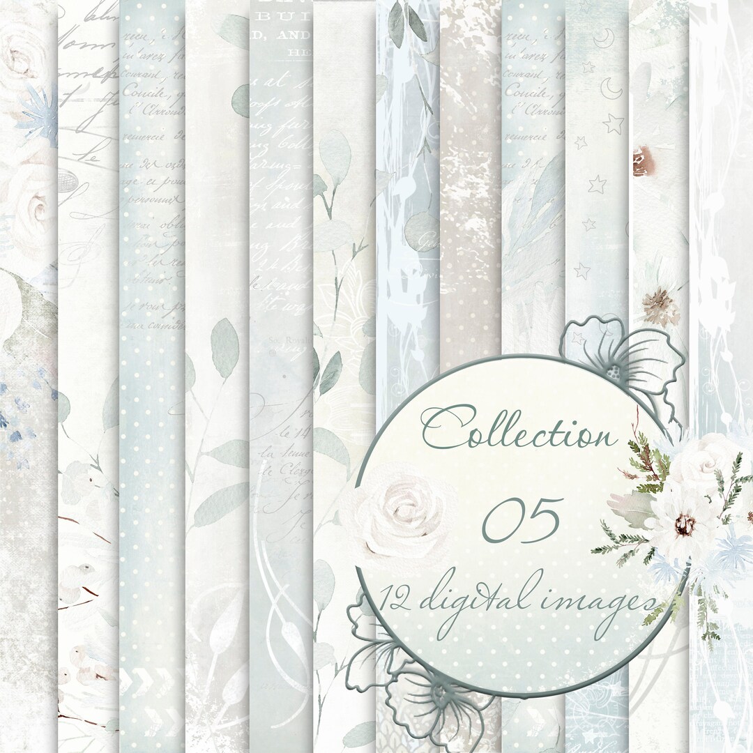 DIGITAL PAPER Pack.scrapbook.digital Paper, Basic for Scrapbooking ...
