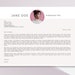 Liggend Cv-sjabloon Voor Word En Pages - Etsy