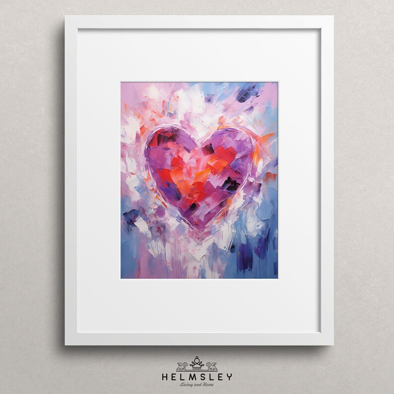 Art Print of Love - Emotional Gift Idea for Lovers and Best Friends. A ...