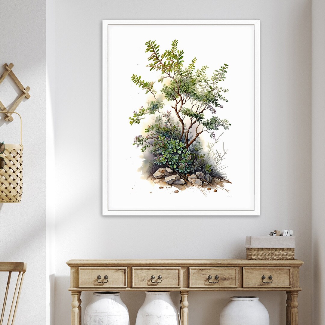 Farmhouse Poster Unframed Print Poster Botanical Home Decor Gift Art ...