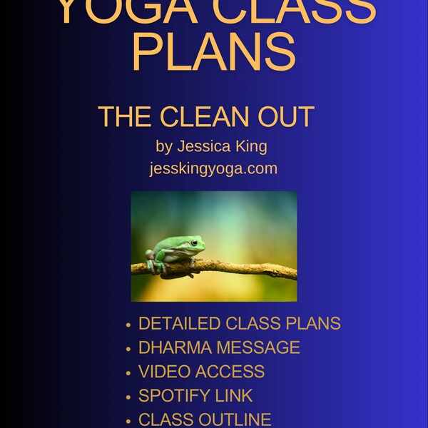 Yoga Class Plan - Etsy
