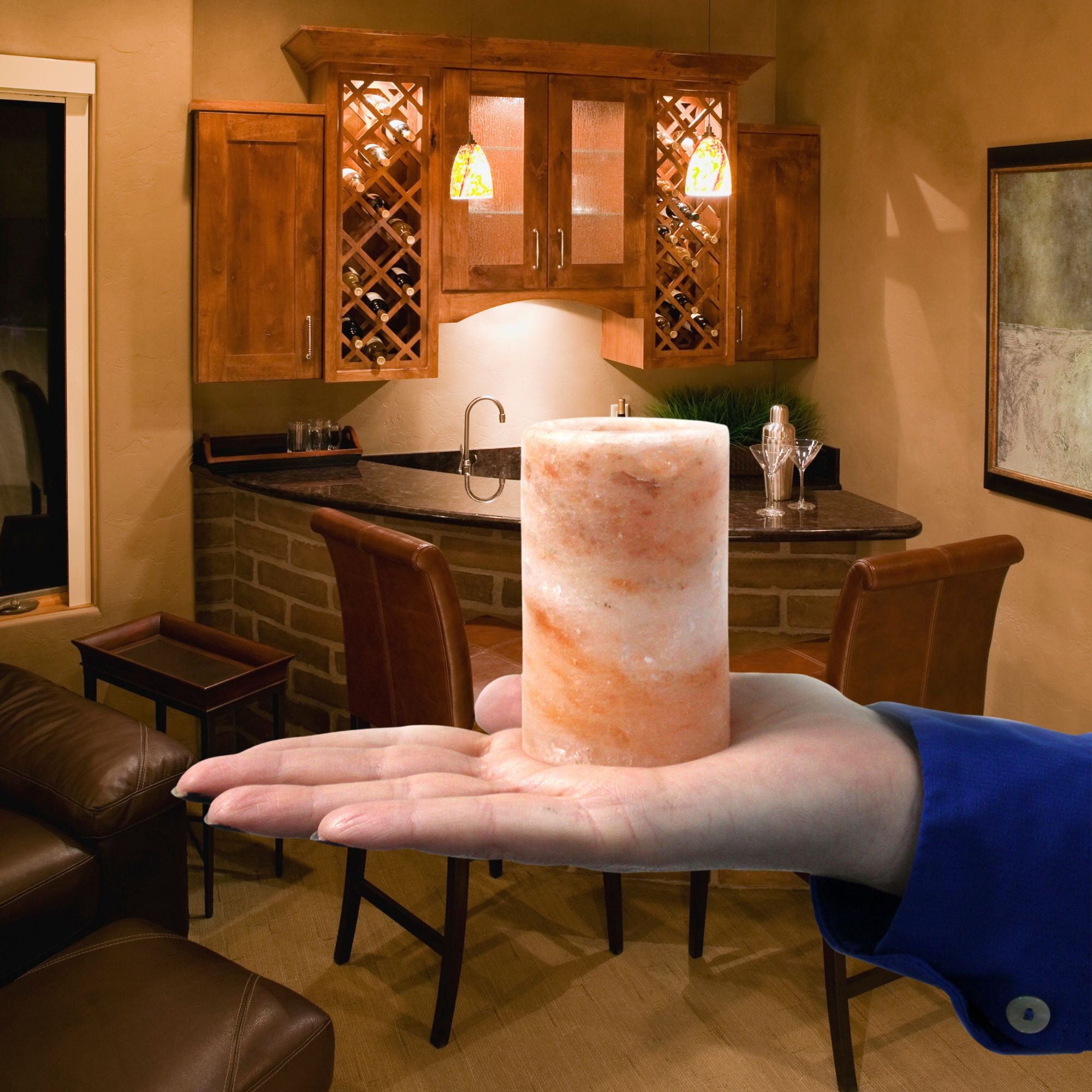 Stylish Shot Glass Set With Himalayan Salt Glasses and Tray A Perfect ...