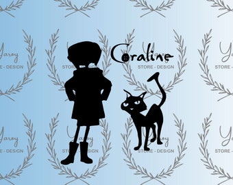 Coraline Svg Png - Etsy