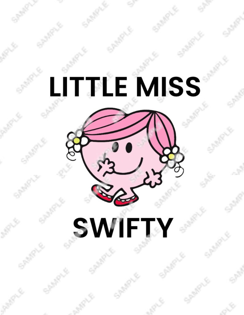 Little Miss Swifty Digital Download Taylor Swift PNG Little Miss Gift ...