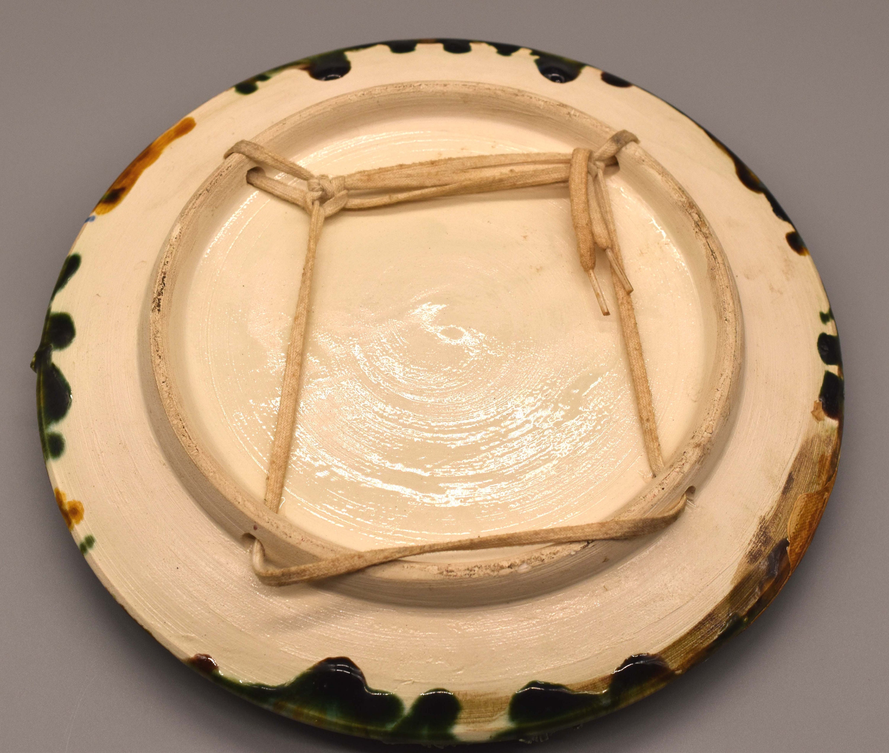 Wall Panel Palissy Portugal Majolica With Plastic Cancer Polychrome ...