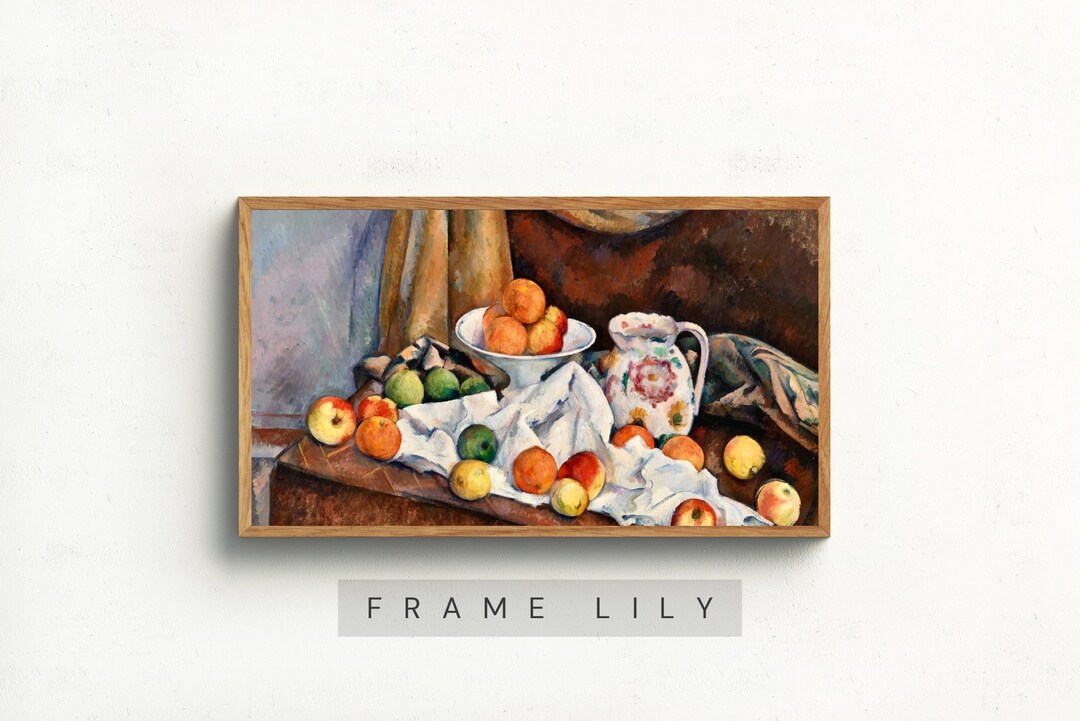 Samsung Frame Still Life TV Art Vintage Painting, Vintage Painting ...