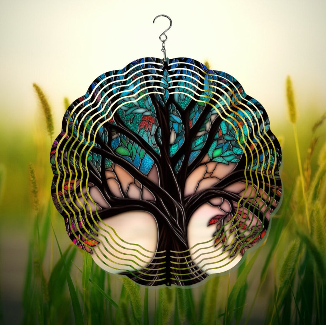 Tree of Life Wind Spinner - Etsy