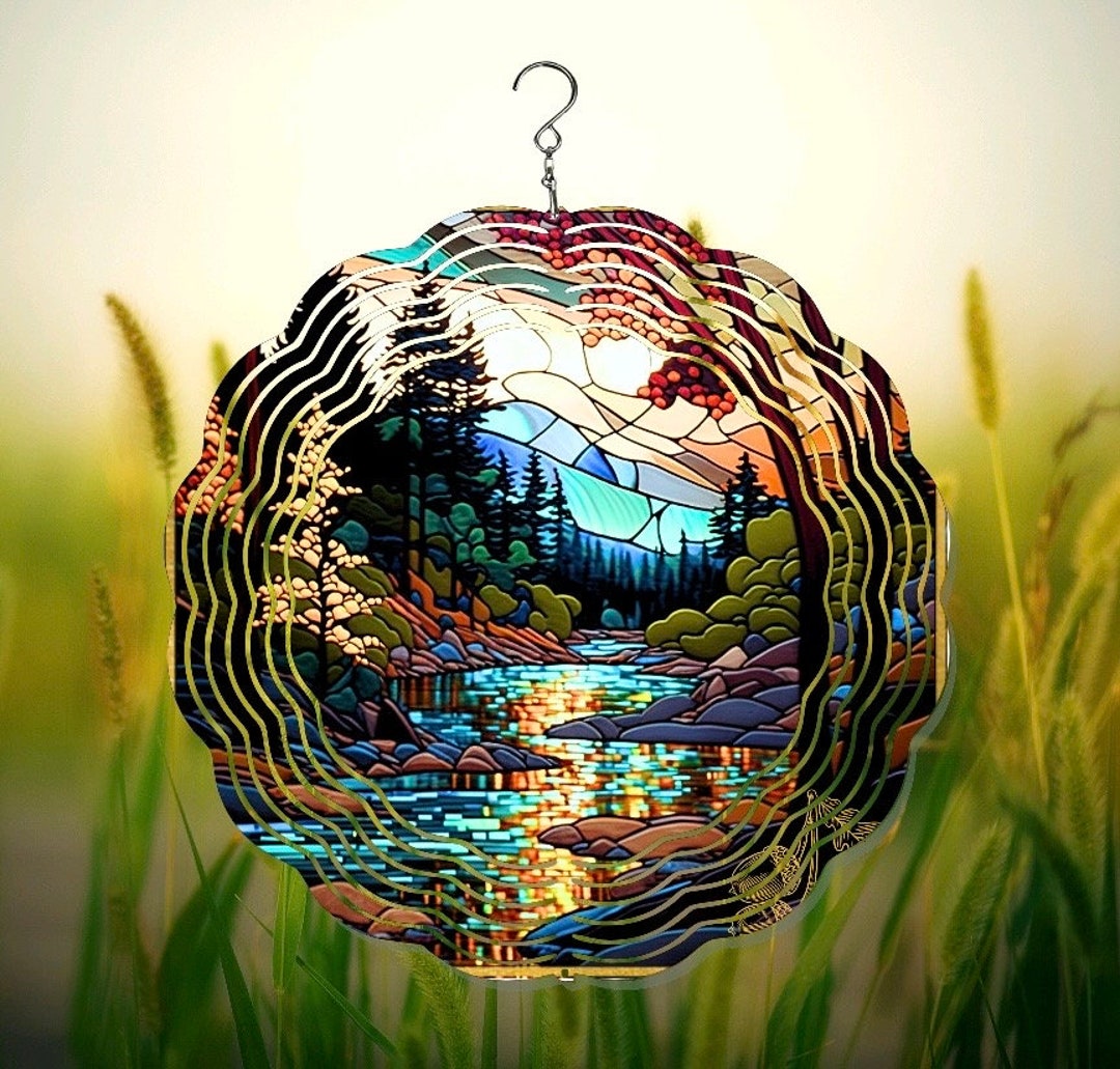 Mountain Creek Wind Spinner - Etsy
