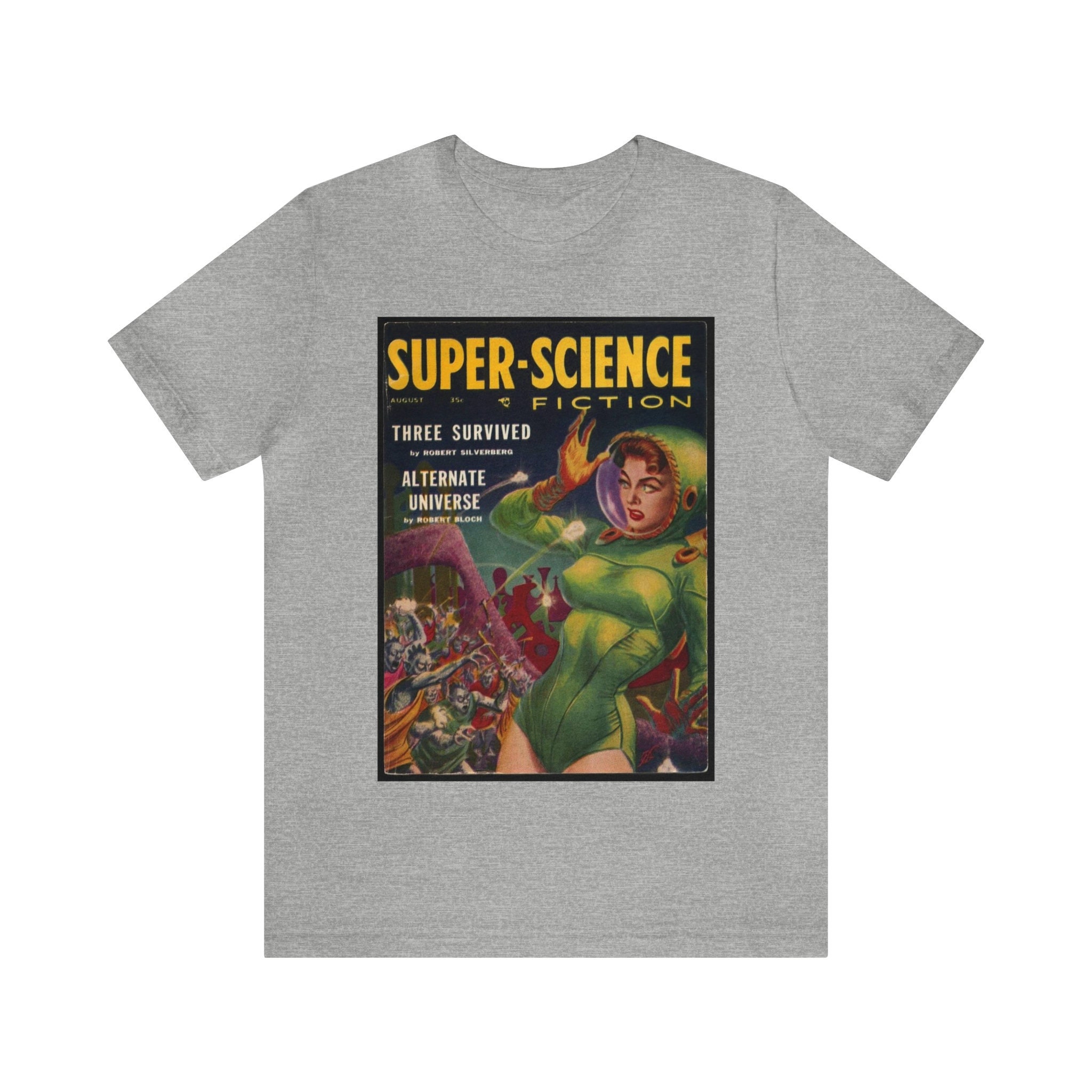 Super Science Fiction Pulp/ Sci-fi/ T-shirt/ Magazine Cover/ - Etsy