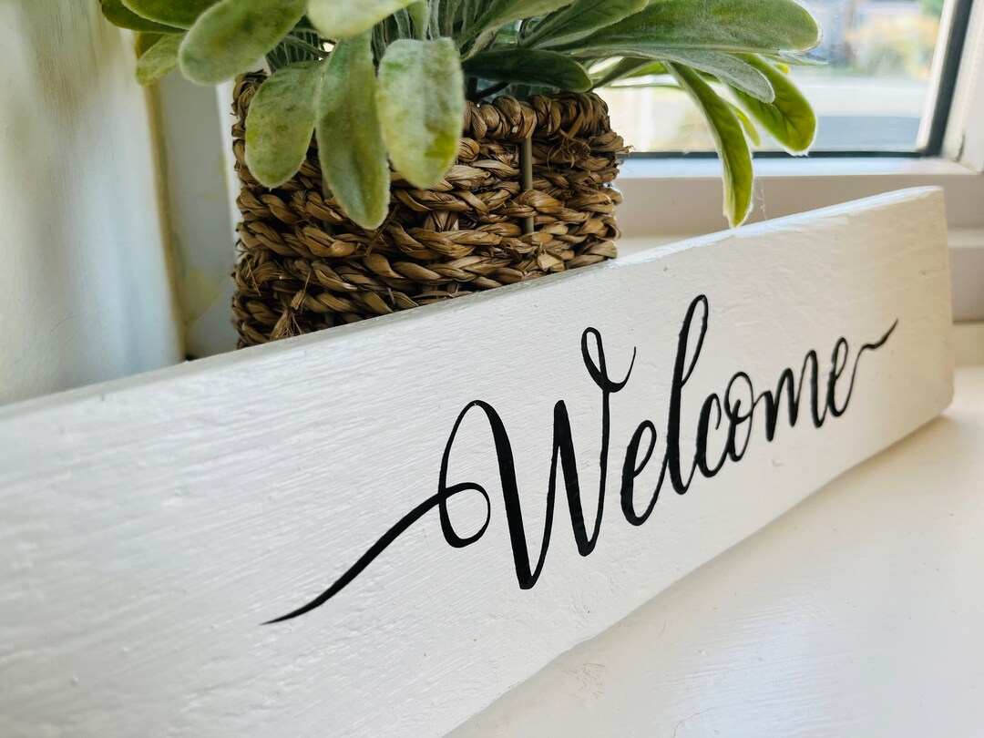 Welcome Decal, Welcome to Our Home, Home Decor, Wedding Signs, Welcome ...
