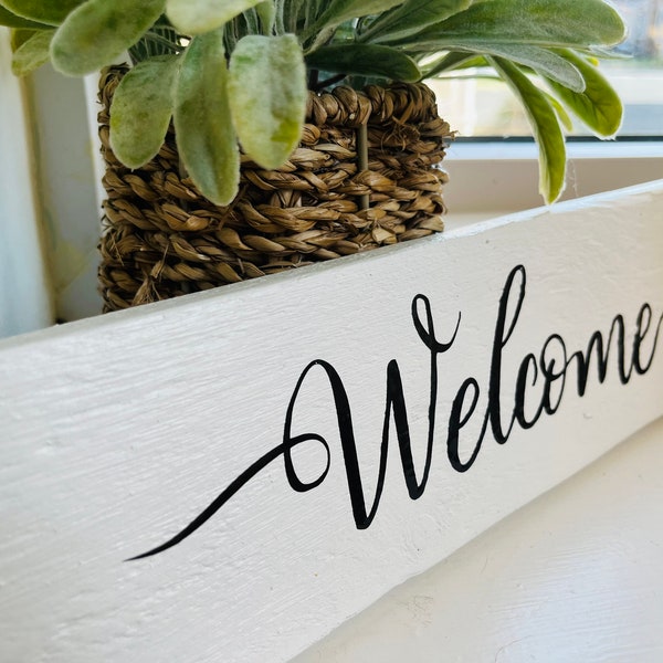 Welcome Decal - Etsy