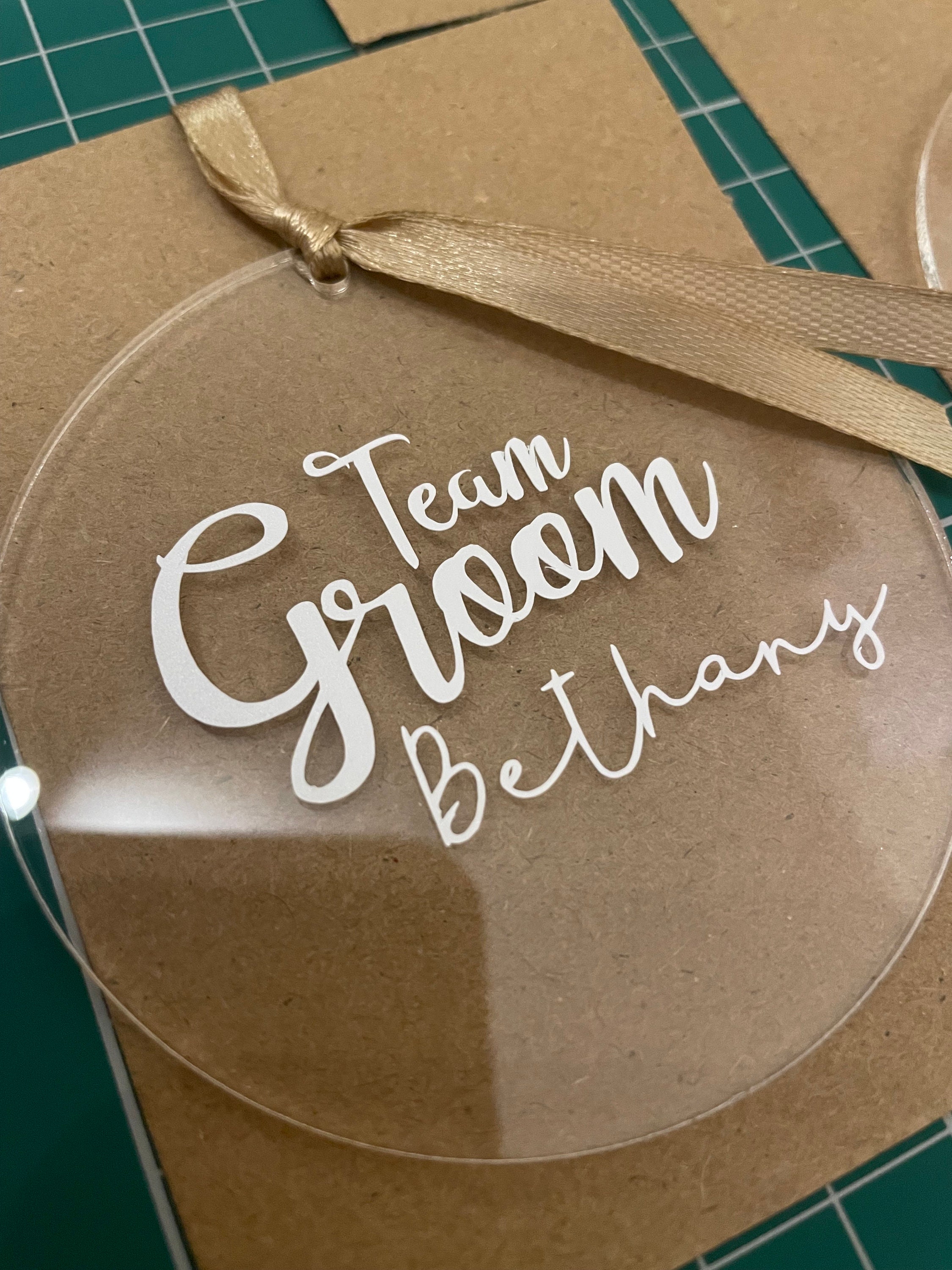 Perosnal Wedding Hanger Labels, Personalised Wedding, Personalised ...