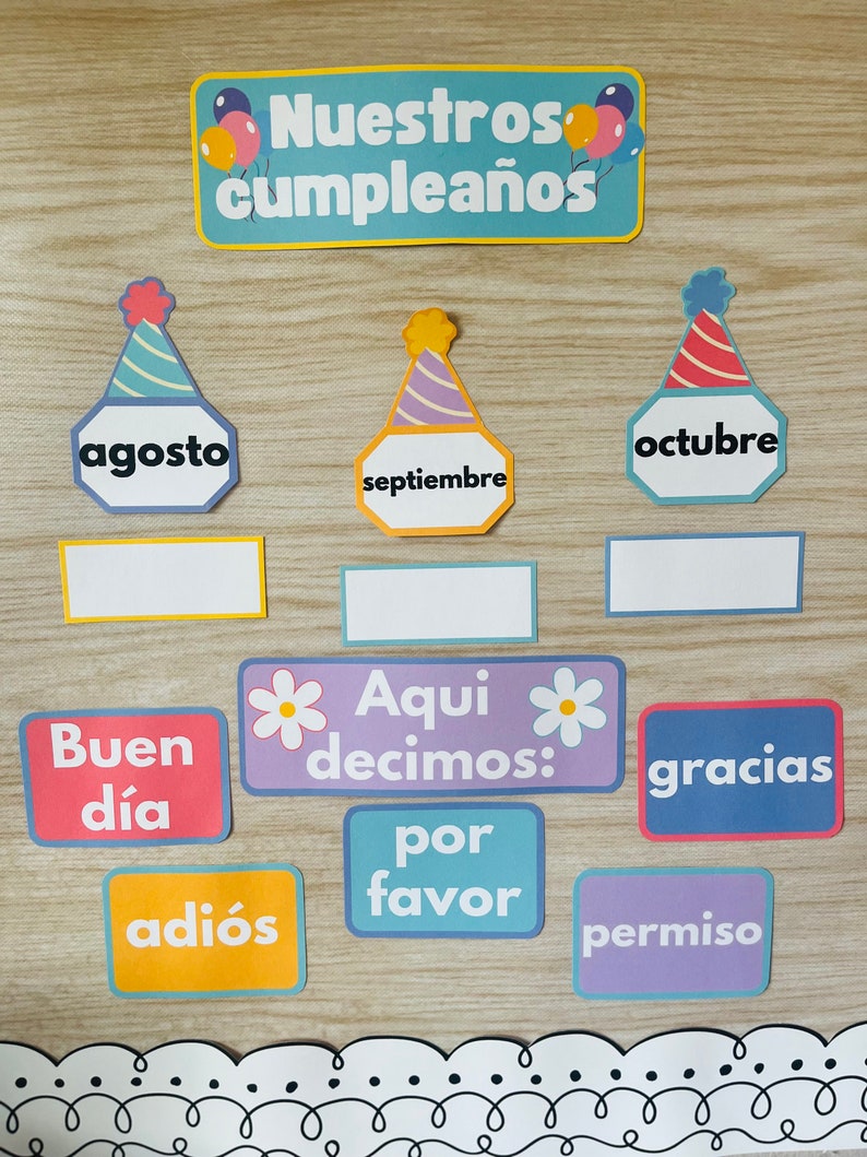 Super Classroom Decorative Set. Variety of Resources to Welcome, Work ...