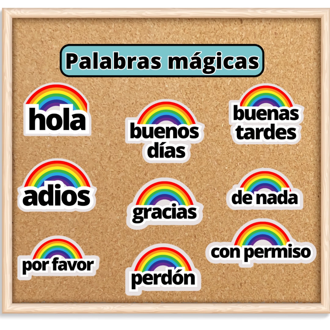 Palabras Mágicas Set en ESPAÑOL - Etsy México