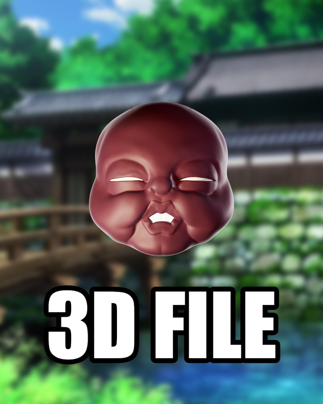 Toji Worm Face - STL 3D FILES - Etsy